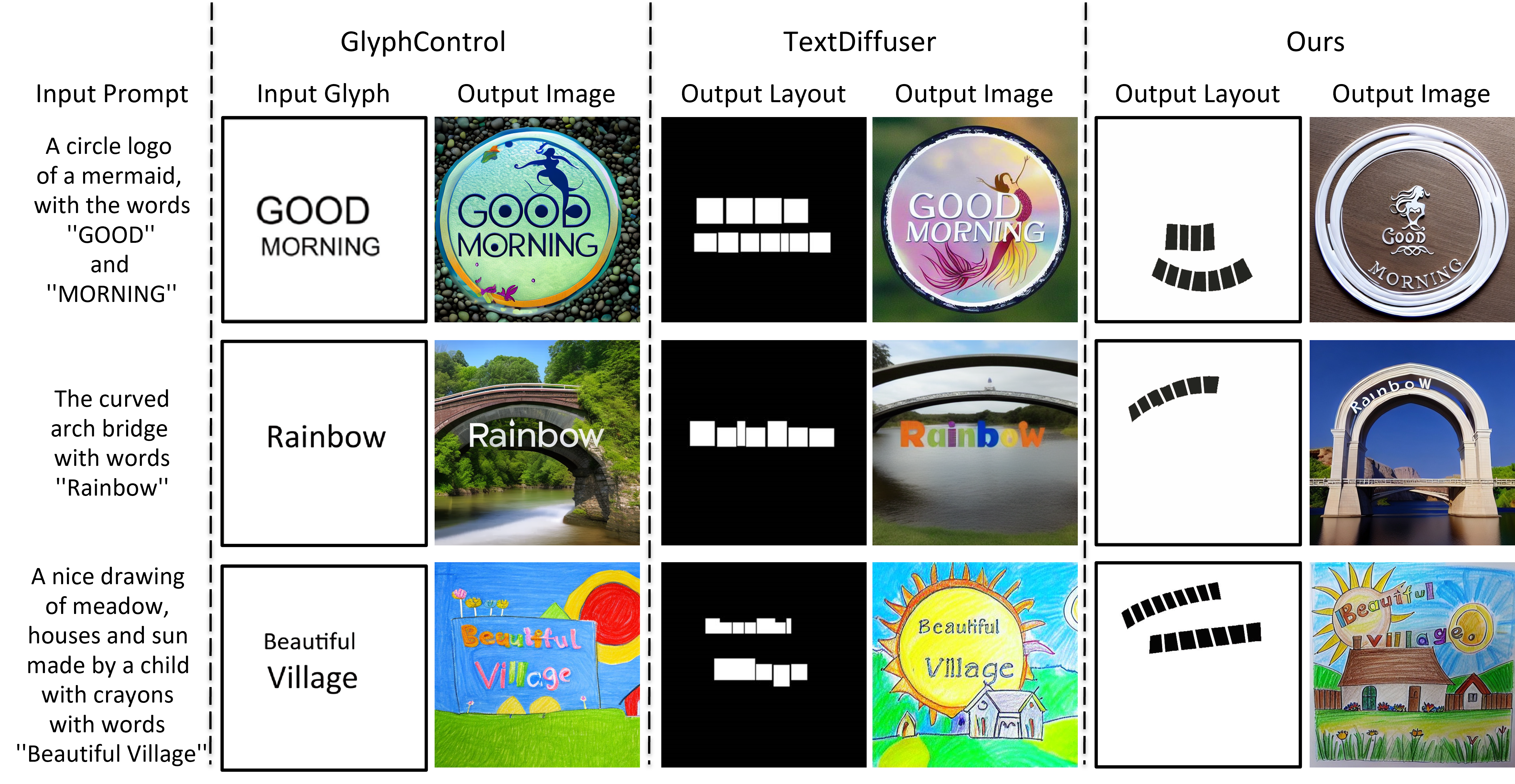 HDLayout: Hierarchical and Directional Layout Planning for Arbitrary Shaped Visual Text Generation